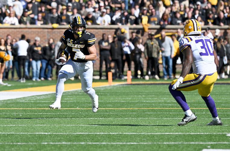 Untimely fumble, leaky defense doom Mizzou in 49-39 loss to LSU ...