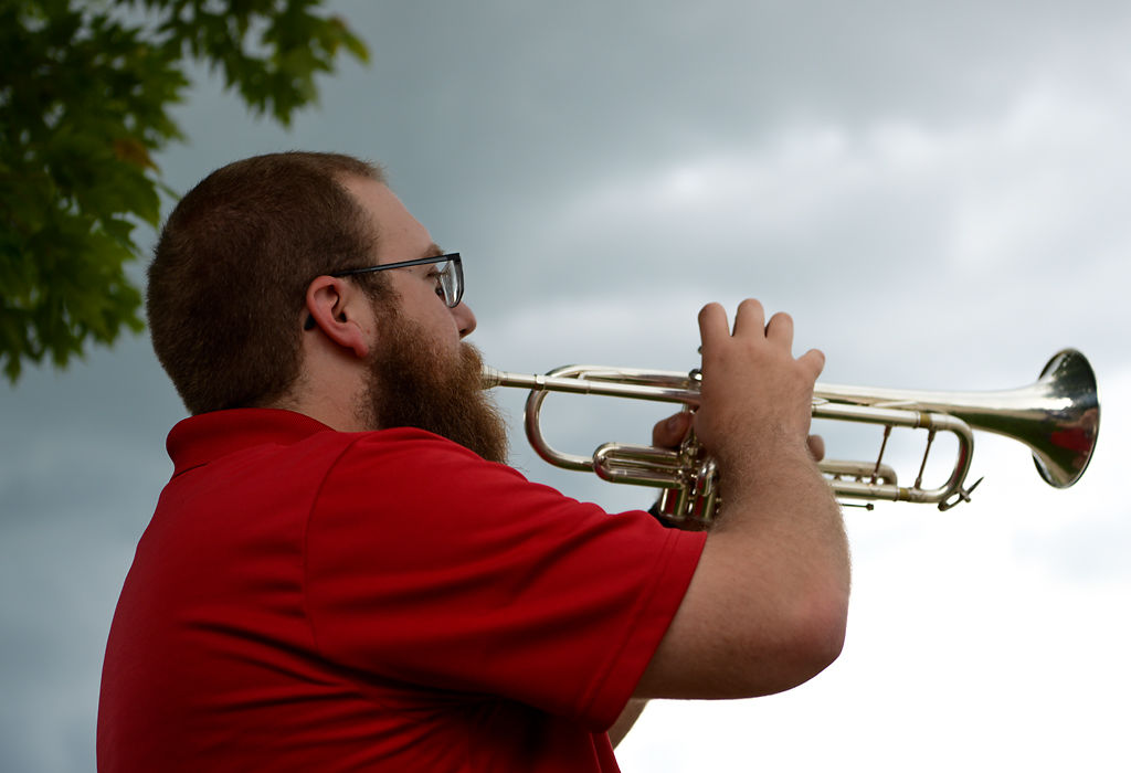 Columbia trumpeter joins national remembrance with powerful taps ...
