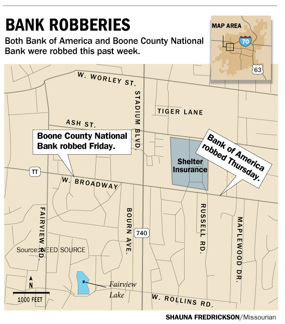 One arrested after Bank of America robbery | Local | columbiamissourian.com