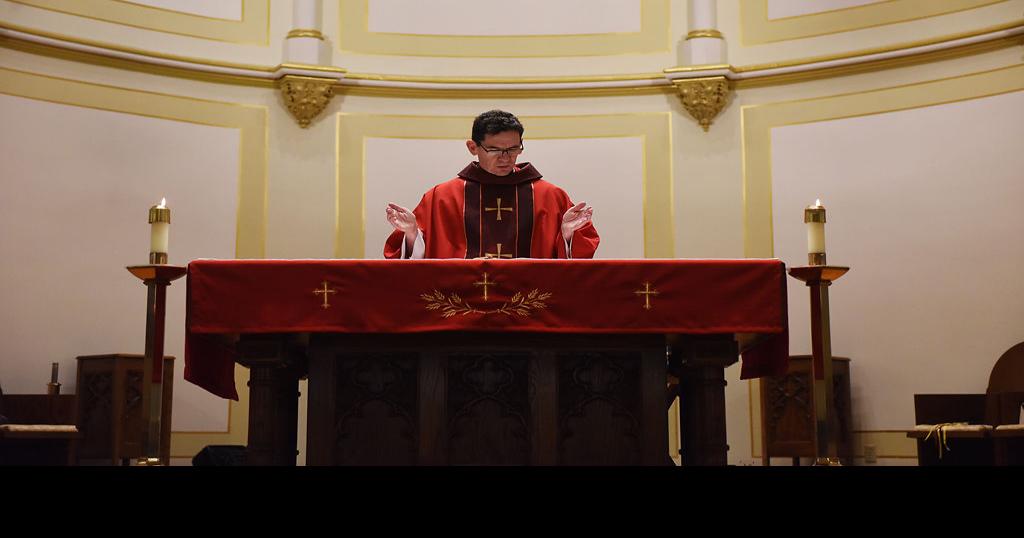 Father Francis Doyle preaches to an empty church | News ...