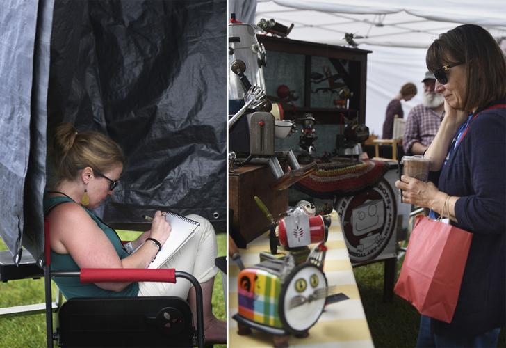 Art enthusiasts from around the nation join Art in the Park | Local ...