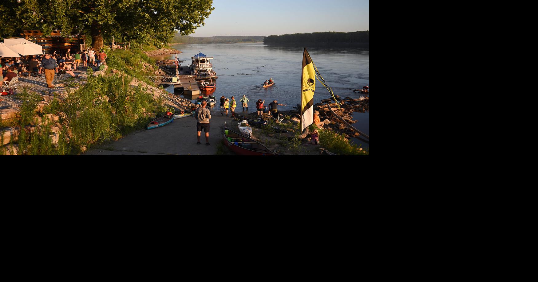 Nearly 800 people will paddle 340 miles down the Missouri River this ...