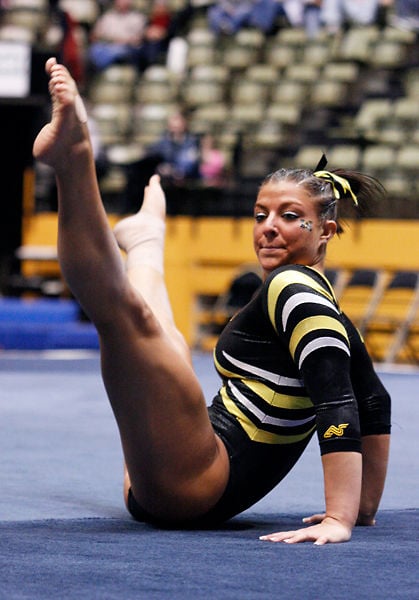 Guider Shines In Missouri Gymnastics Black And Gold Meet Sports
