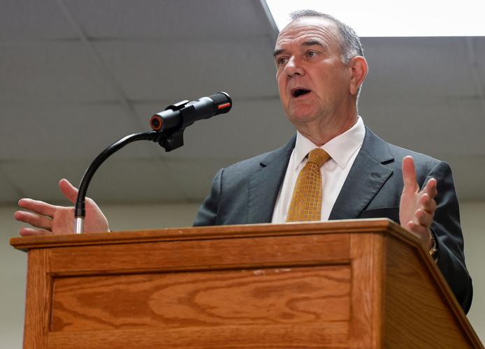 Kehoe talks income tax changes, data centers at leadership breakfast ...