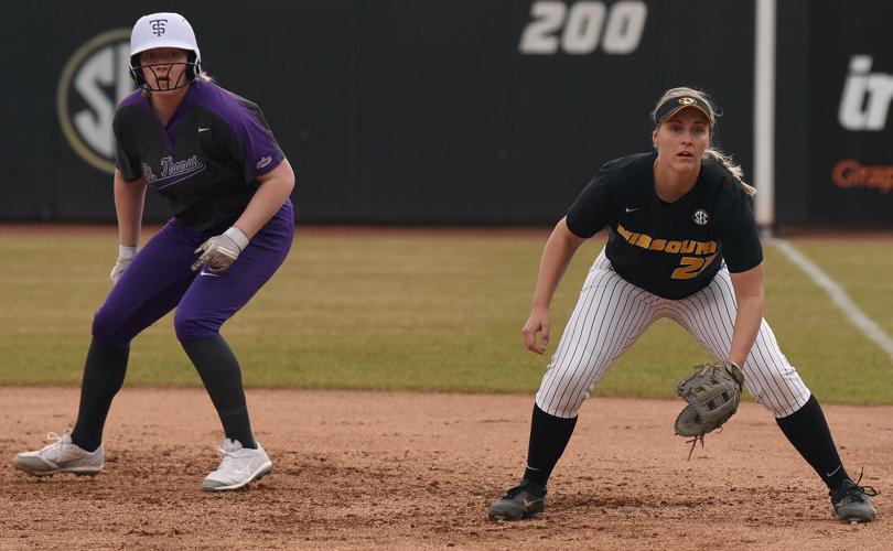 MU softball's offense unstoppable in doubleheader sweep | Mizzou Sports ...