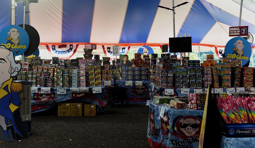 Tents of highly flammable fun: firework stands set up around Columbia ...
