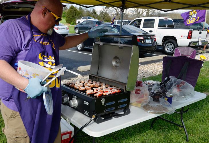 LSU tailgate brings fans together with hospitality, food and friends ...