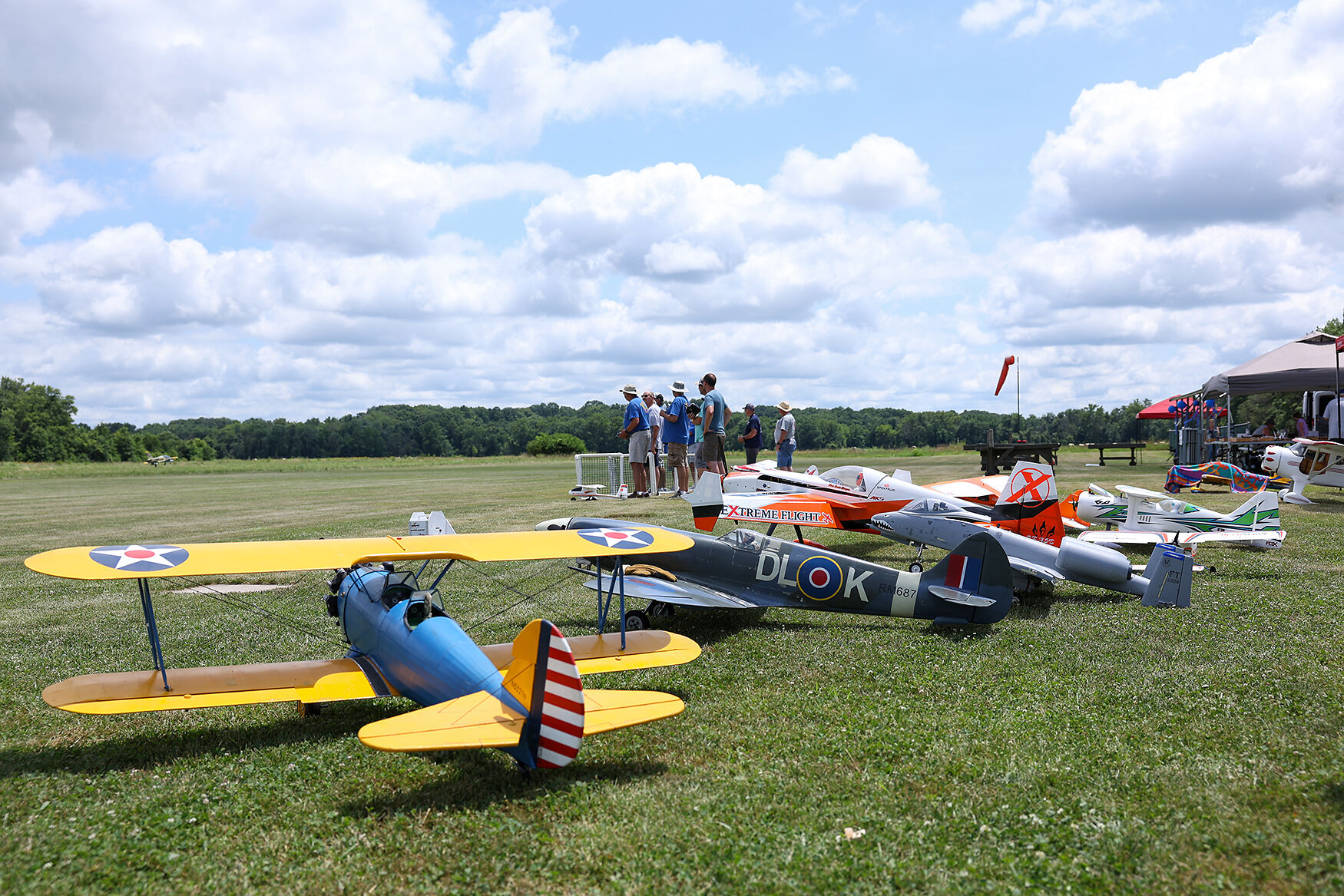 Radio control pilots fly replica model aircrafts | Local ...