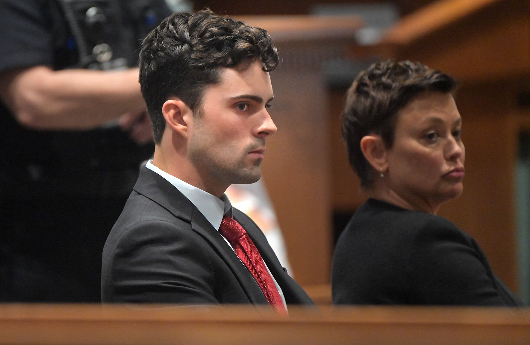 Ryan Delanty is taken in handcuffs to begin a six-month sentence in the ...