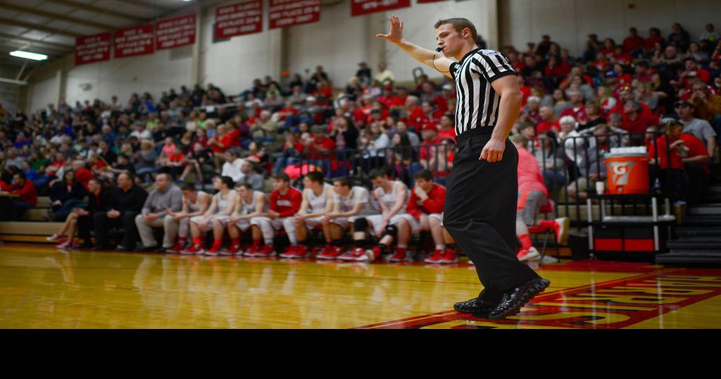 PHOTO GALLERY: Kevin Raher referees high school basketball | Photos ...