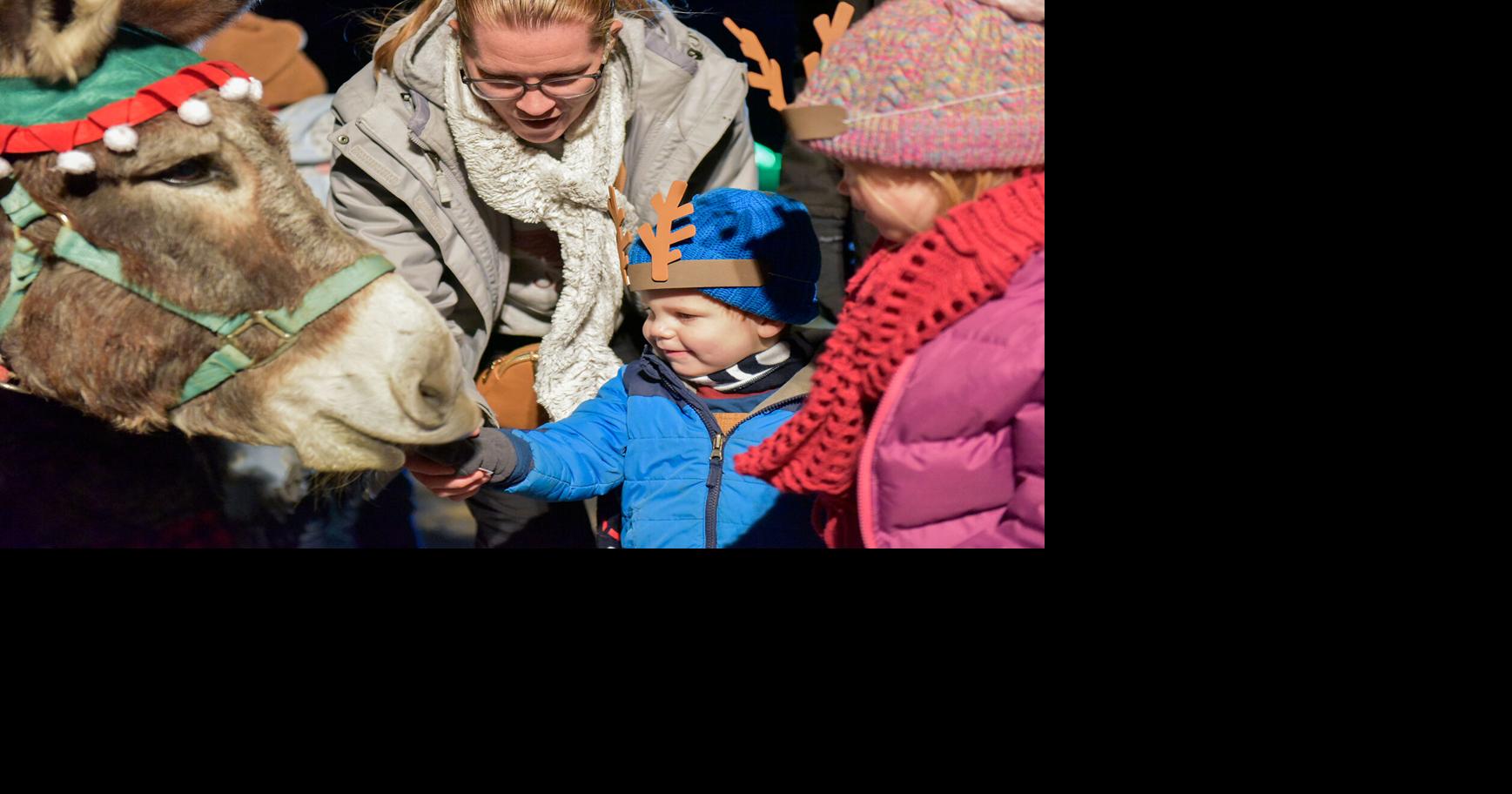 Santa and his reindeer spread holiday cheer in Ashland | Photos ...