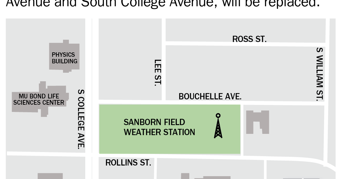 Approximately $15,000 of equipment destroyed at Sanborn Field weather ...