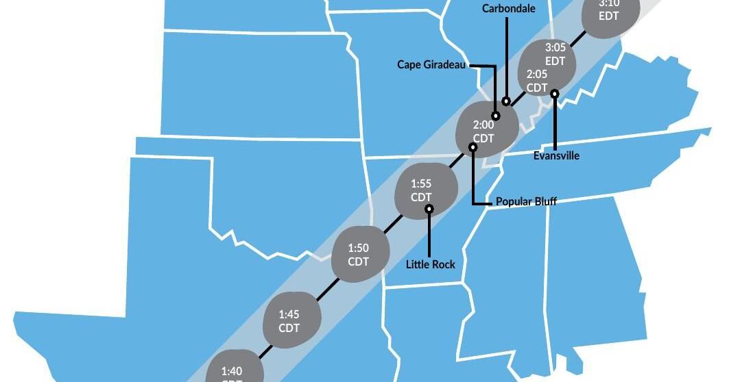 NASA Eclipse Map | Graphics | columbiamissourian.com
