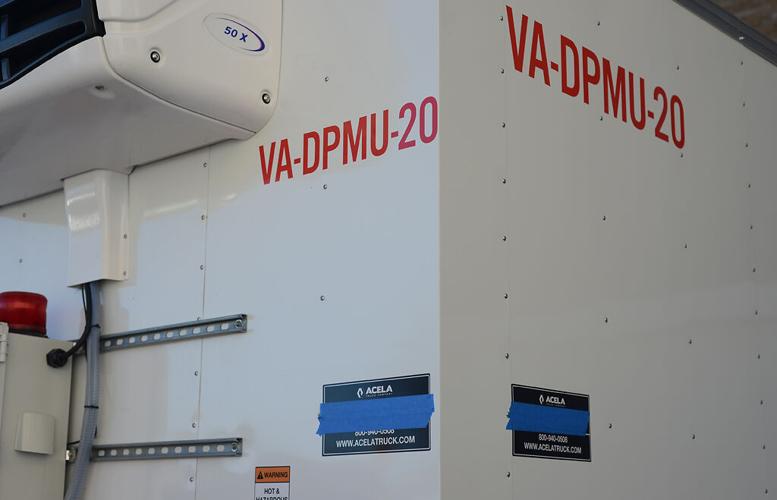 Mobile morgue appears at Truman VA as COVID-19 cases rise | COVID-19 ...