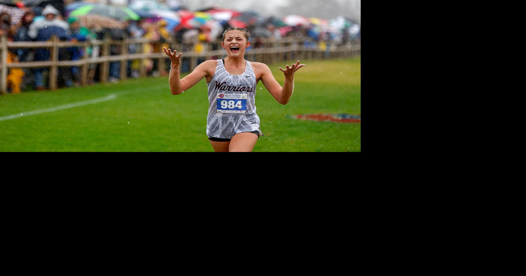 High school runners brave the elements in MSHSAA Cross Country Class 2 ...