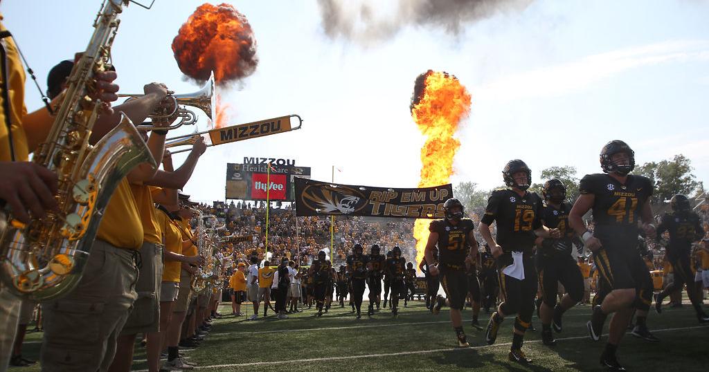 Pregame pyrotechnics serve as a bright spot for Missouri football ...