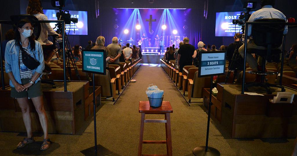 PHOTO GALLERY: Churches reopen for worship with safety precautions ...