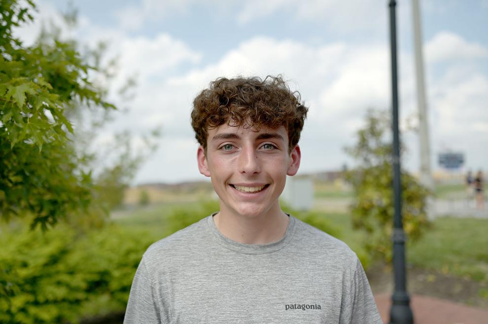 Quentin Hermann poses for a portrait | Sports | columbiamissourian.com