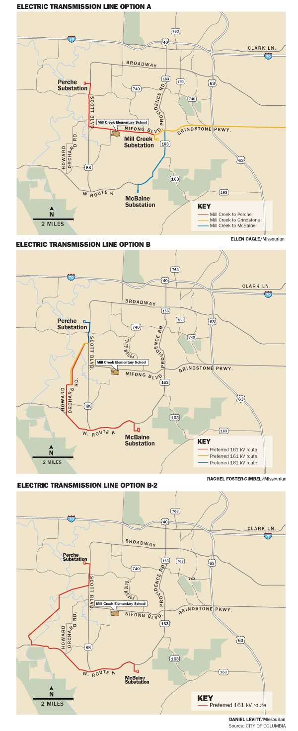 Transmission project alternative involves boosting line along Chapel ...