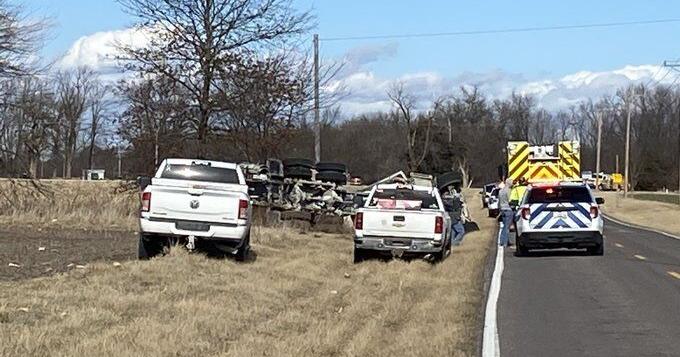 Route Z reopens after concrete truck overturns, driver dies | Local ...