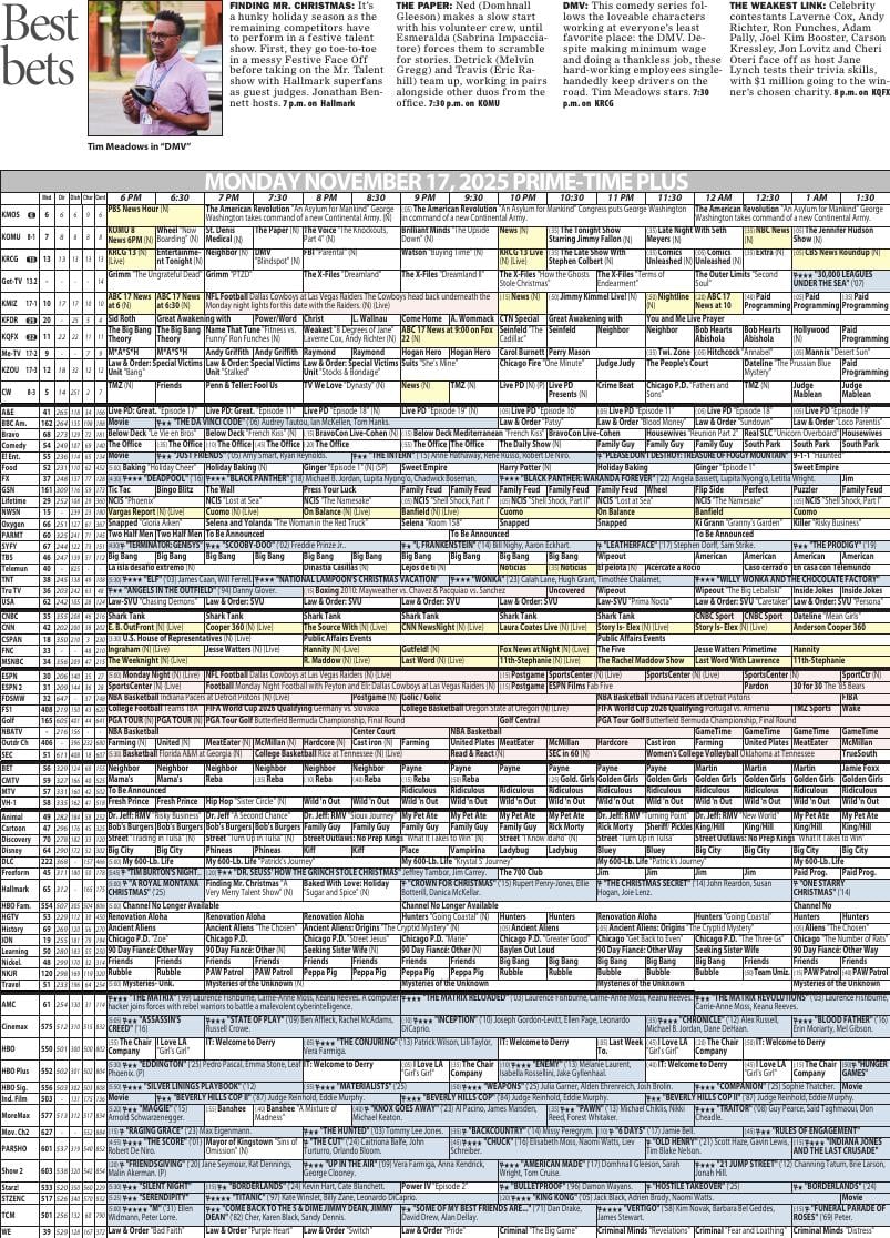Page TUE | TV Listings | columbiamissourian.com
