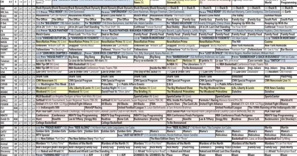 Page SUN | TV Listings | columbiamissourian.com