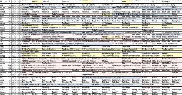 Page THU | TV Listings | columbiamissourian.com