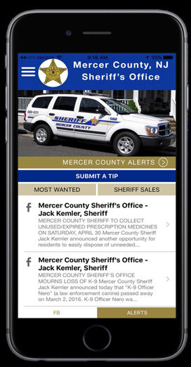 Mercer County Sheriff Kemler announces release of new mobile app | East ...