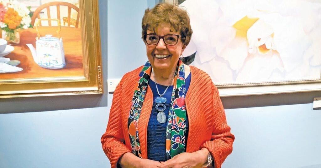 Portrait of an artist and writer: Janet Purcell | Hopewell Express ...