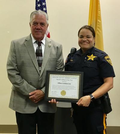 Mercer County Sheriff honors Trenton native with Officer of the Year ...