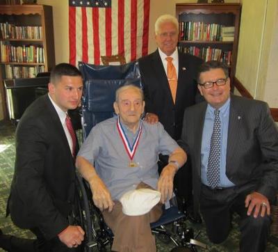 Lawrence veteran receives Mercer County Military Service Medal ...
