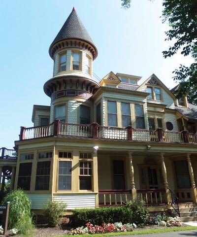 Historic Home Entertainment Center The Main Attraction At Kuser Mansion ...