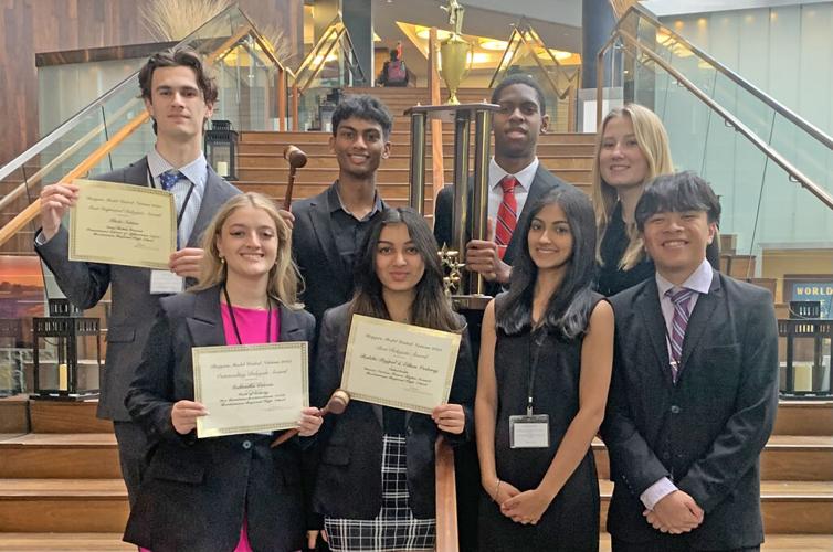 Bordentown takes top honors at statewide Model United Nations ...