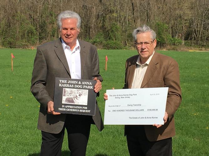 Ewing builds dog park with $100,000 donation from late township man ...