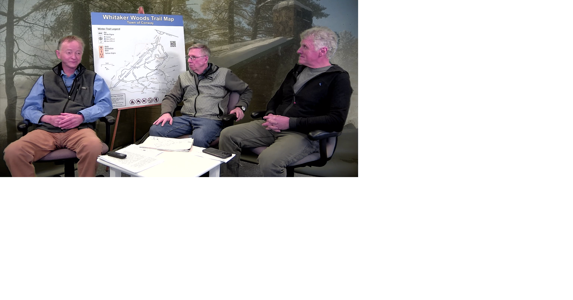 Cort Hansen & Peter Donohoe discuss plans for Whitaker Woods ...