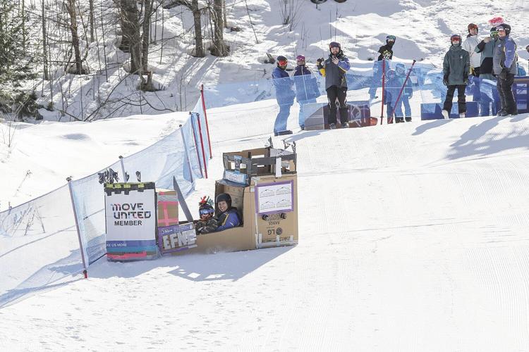 Second Annual Attitash Mountain Cardboard Sled Derby | Multimedia ...