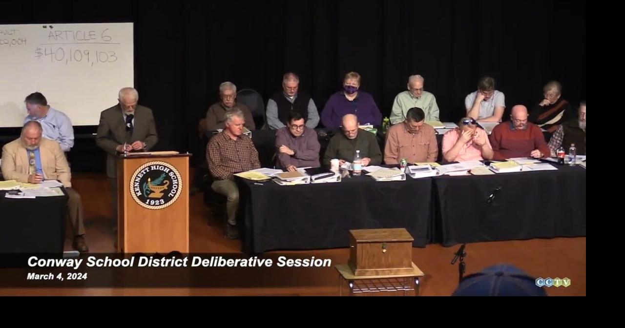Conway Deliberative School Meeting | Interviews | conwaydailysun.com