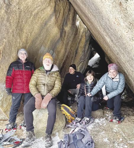 Visiting Big Rock Cave by snowshoe | Hiking News | conwaydailysun.com