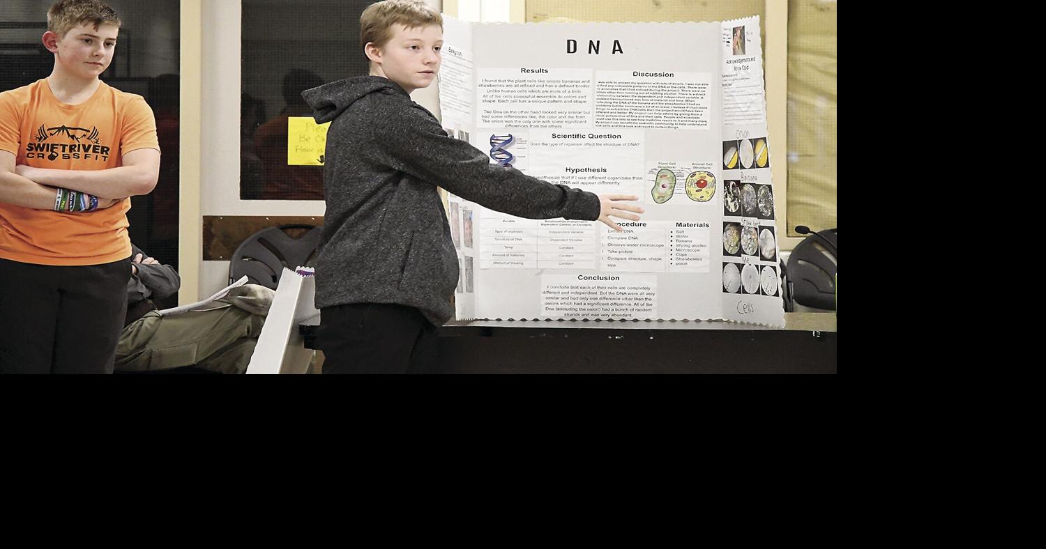 Young scientists explain projects to school board | Local News ...