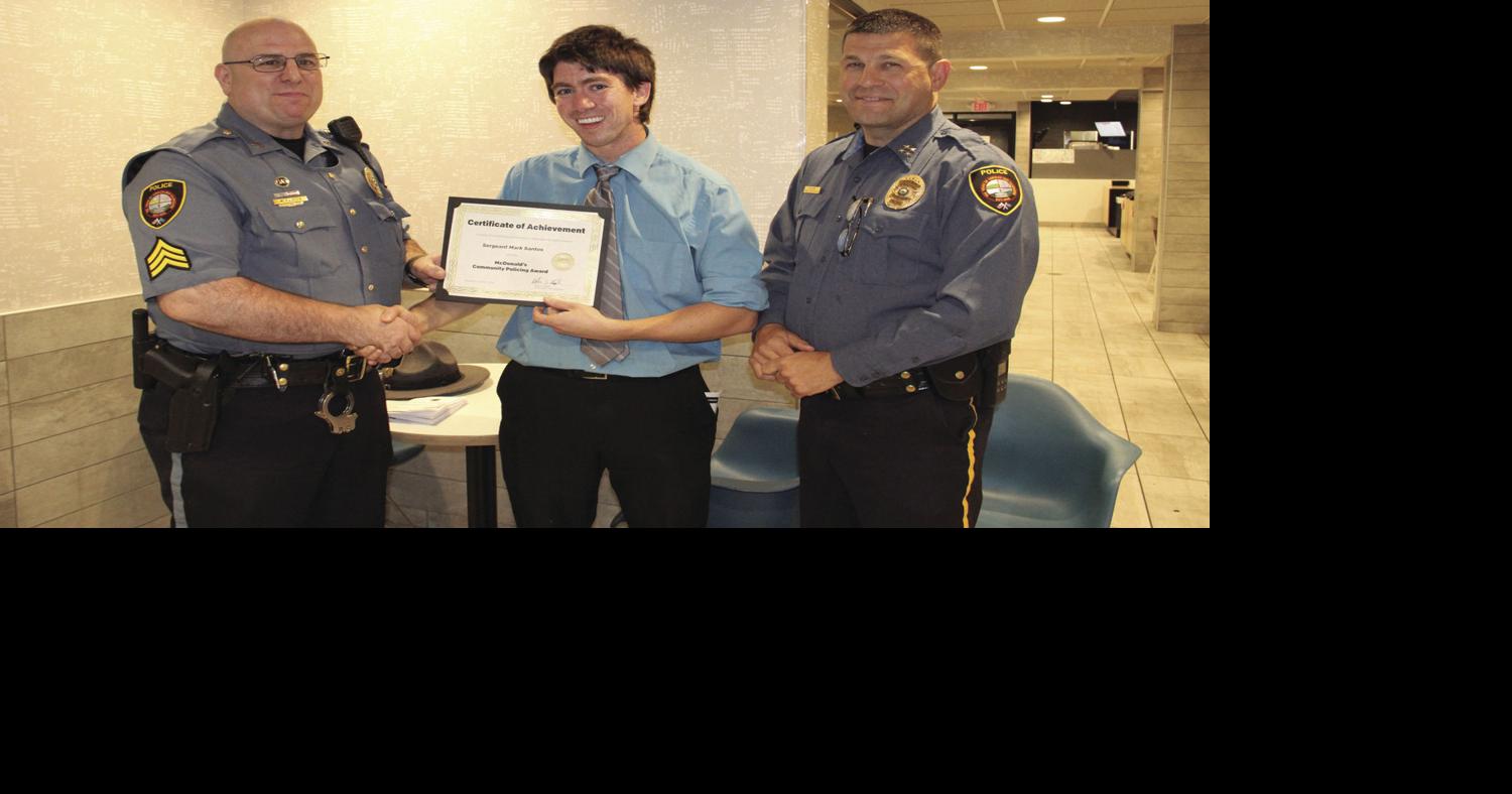 Gorham Police Sgt. Santos honored | Local | conwaydailysun.com