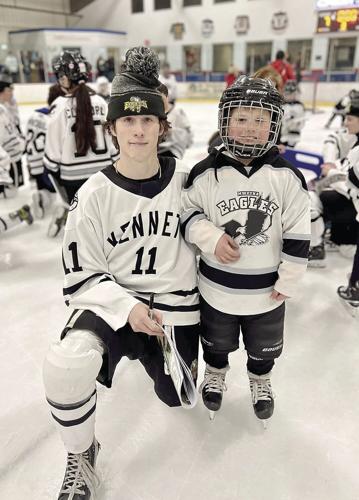 KHS celebrates 'Skate with the Eagles' in style; 12-1 win | High School ...