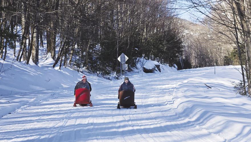 Bartlett Town Column: Vintage snowmobilers take a ride on Bear Notch ...