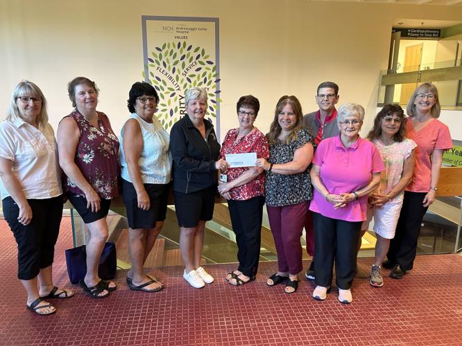 AVH employees donate money to Northwoods Cancer Survivors group ...