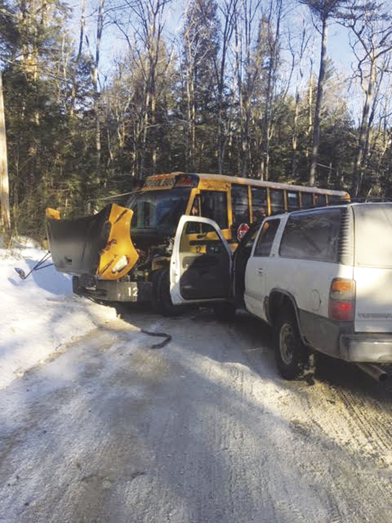 Ossipee school bus accident | Local News | conwaydailysun.com