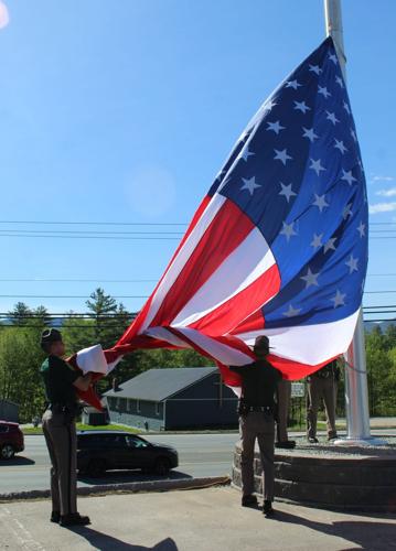 NH State Police Color Guard at MOMS opening | The Berlin Sun ...