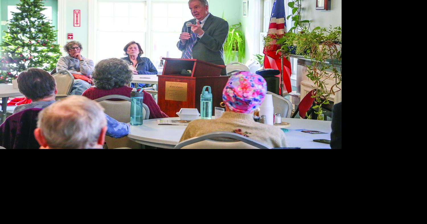 Scanlan tries to alleviate election fears during Gibson talk | Local ...