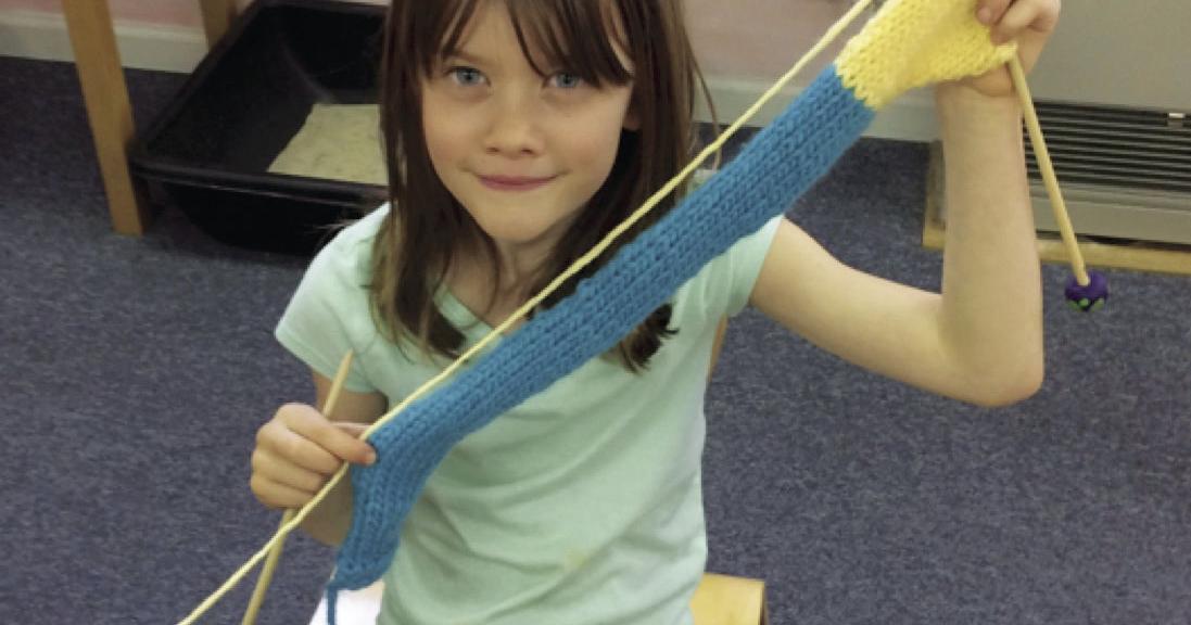 Knitting program at Waldorf School has many benefits | Education ...