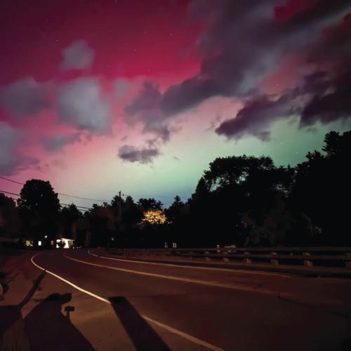 Aurora borealis seen across the valley Thursday night | Local News ...