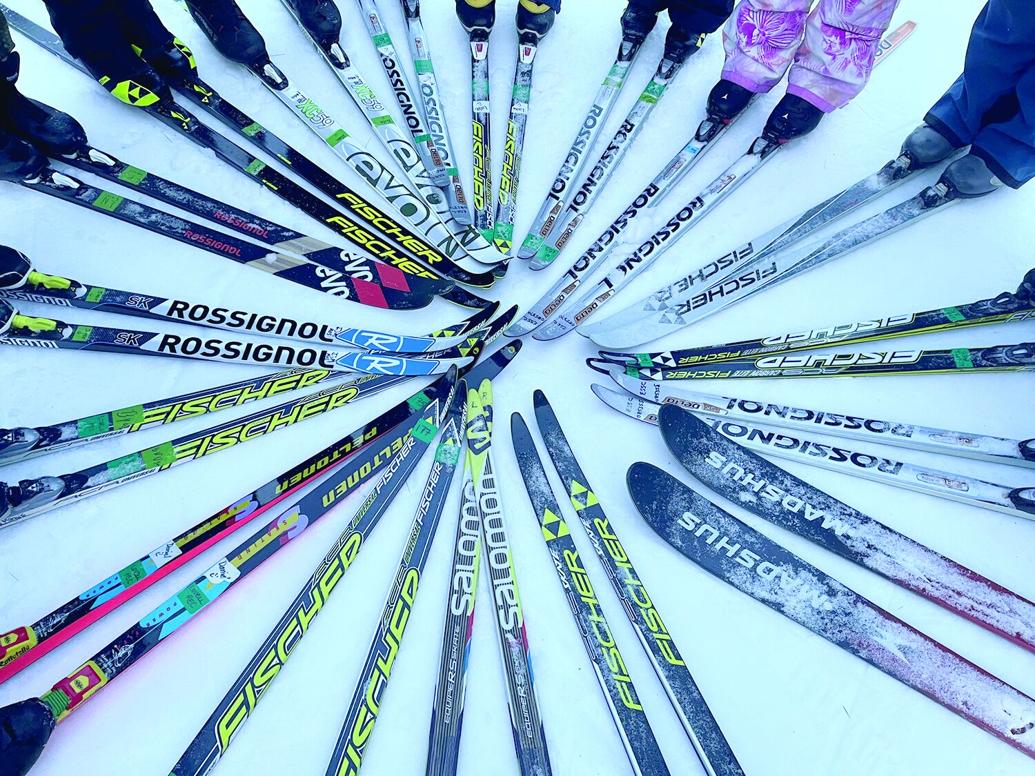 Nordic Tracks - A Nordic Ski - Molly Ockett ski wheel ...