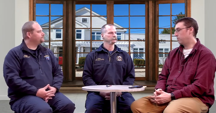 Fire Chiefs Chad McCarthy, Phil Remington describe proposed ambulance ...